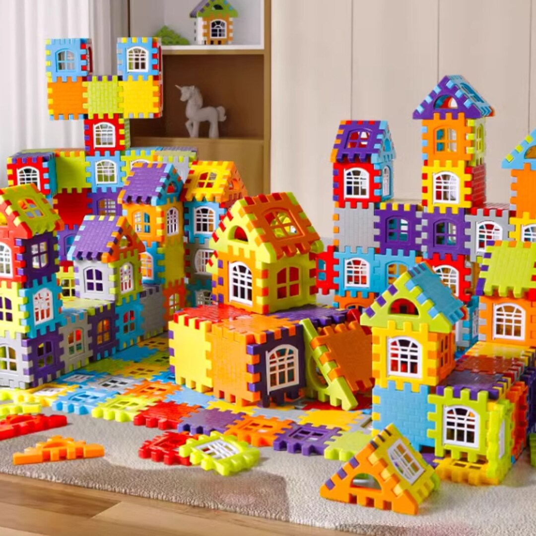 Toddler and Kids Building Blocks 180 Toy Building Blocks Set ...