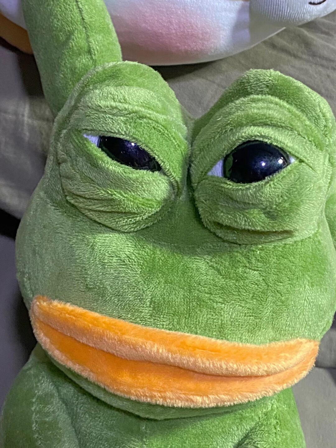 Frog Doll/animal Art Doll/frog Doll/stuffed Frog, Hot Dog Mouth Frog ...