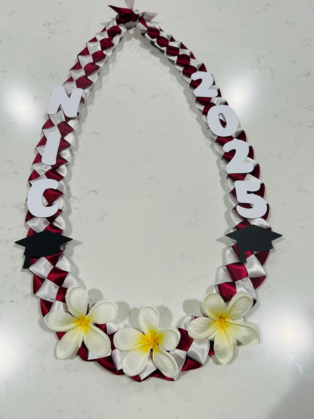 Personalized Satin Graduation Lei - Etsy
