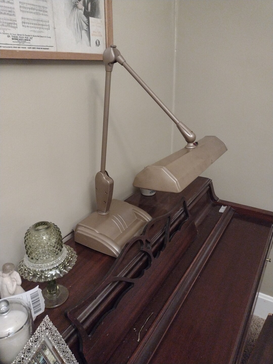 Vintage Acme Lite Industrial Drafting Table Floating Lamp. - Etsy