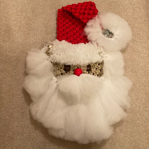 Macrame Santa - Etsy
