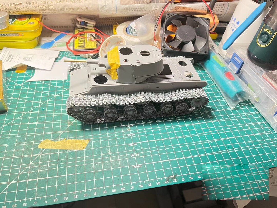 Modified 3d Printed Tank With Rotating Turret - Etsy