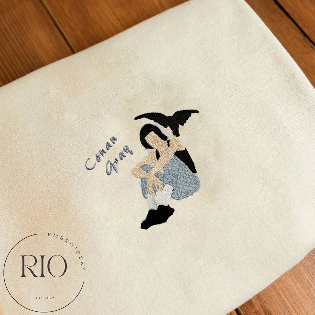 Conan Gray Heather Song Embroidered Sweatshirt Hoodie - Etsy