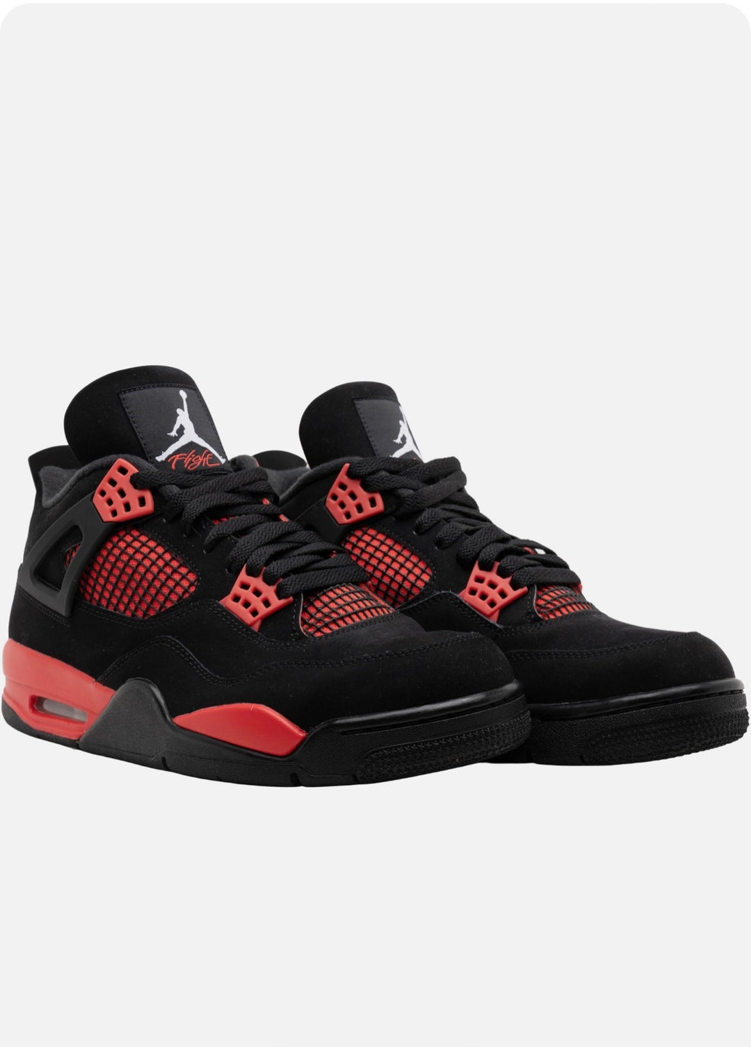 BEST DEAL Jordan 4s Red Thunder NEW - Etsy