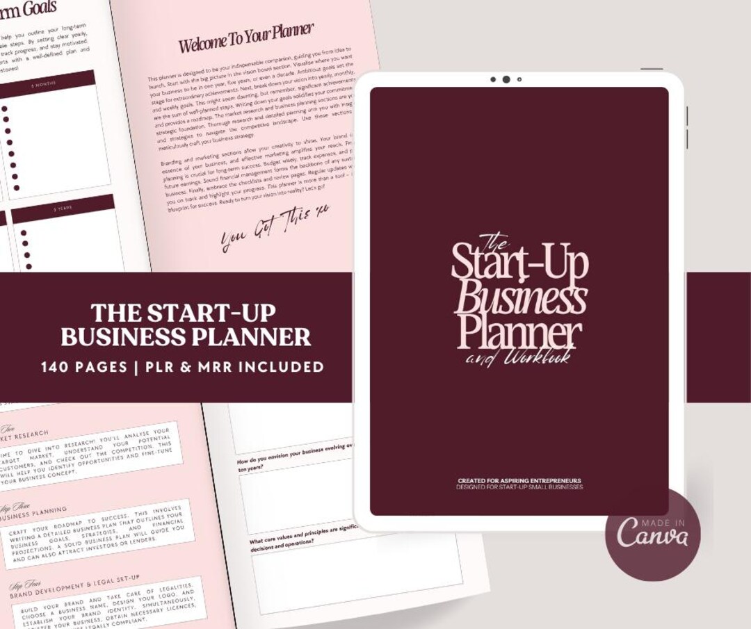 Ultimate Start-up Business Planner: Digital Workbook for Entrepreneurs ...
