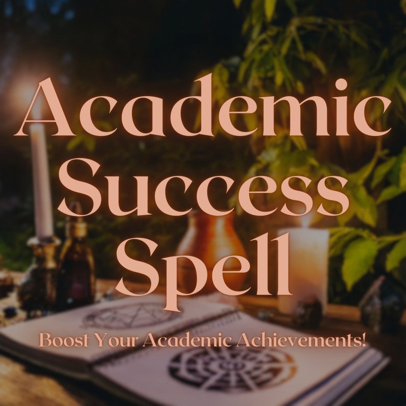 Academic Success Spell, Exam Pass Spell, School Spell, , Success Spell ...