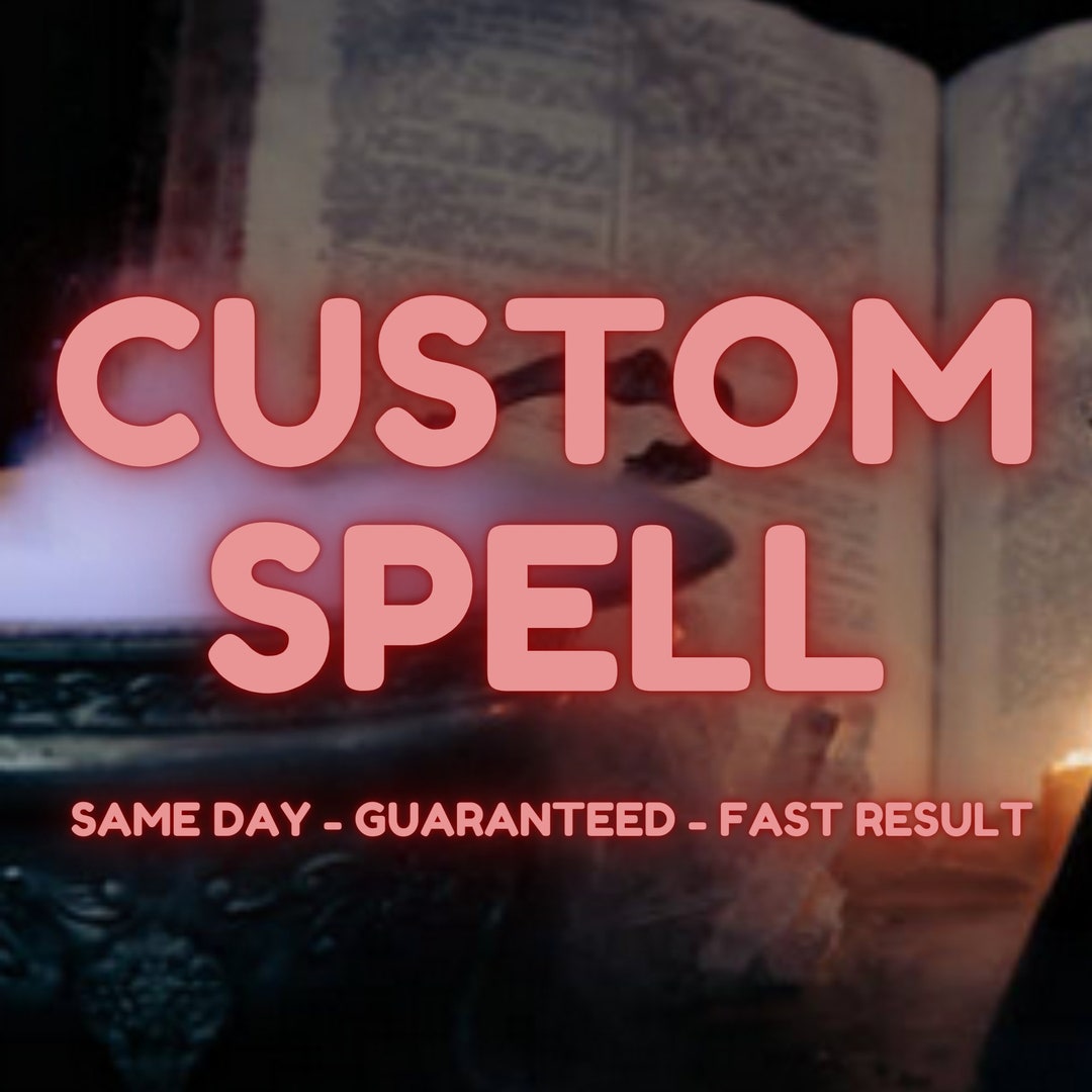 Custom Spell Personalized Spell, Customized Spell, Ritual Creation ...