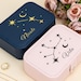 Custom Leather Zodiac Sign Jewelry Box, Constellation Name Jewelry Box ...