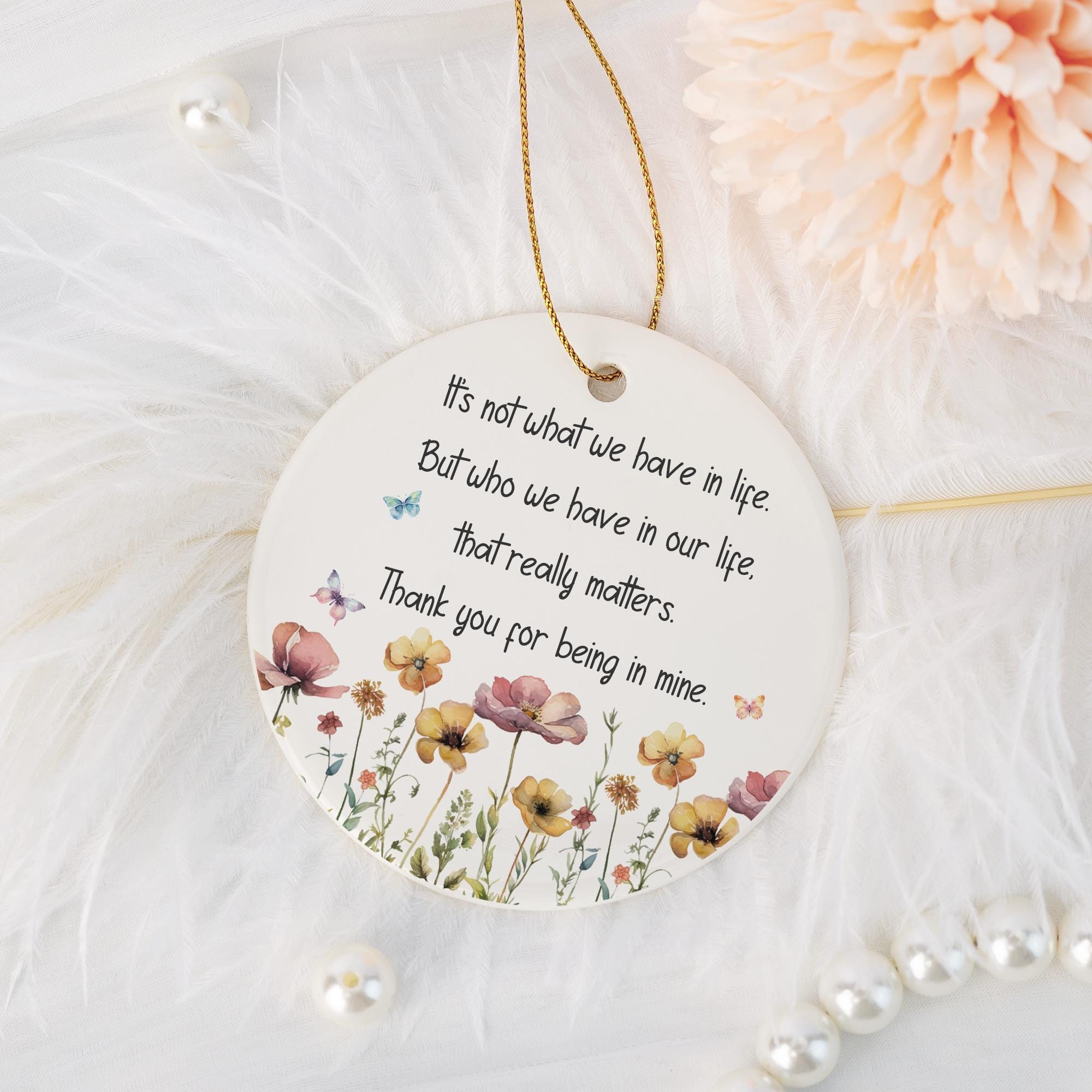 Best Friend Keepsake,friendship Bauble,thank You Gift,inspirational ...