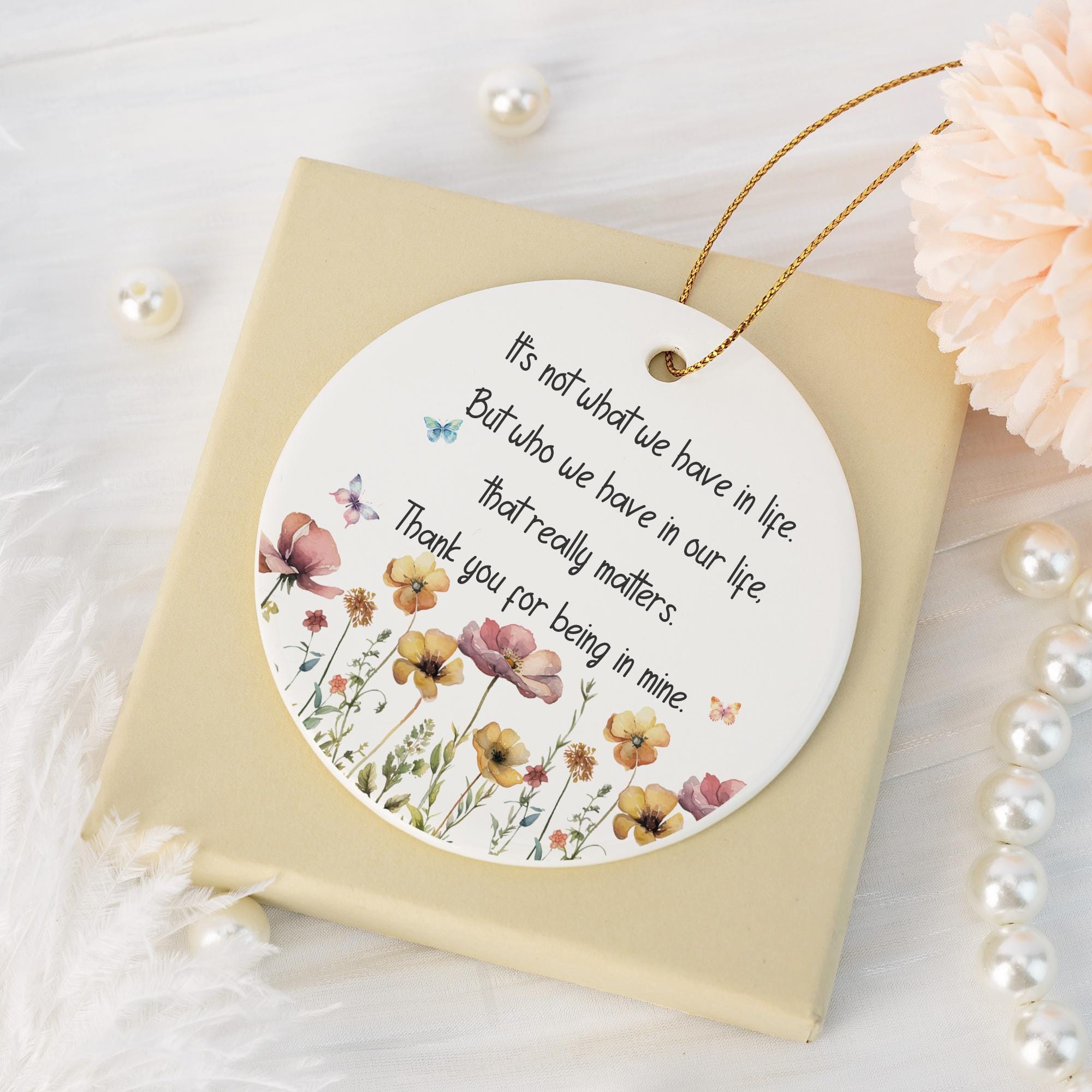 Best Friend Keepsake,friendship Bauble,thank You Gift,inspirational ...