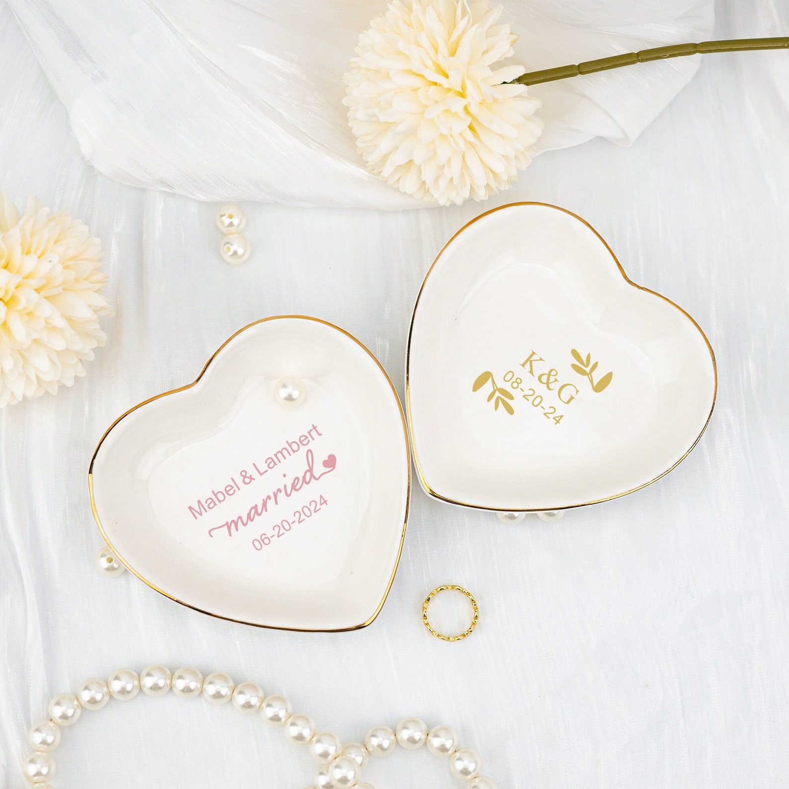 Personalized Wedding Jewelry Dish, Engagement Bridesmaid Proposal ...