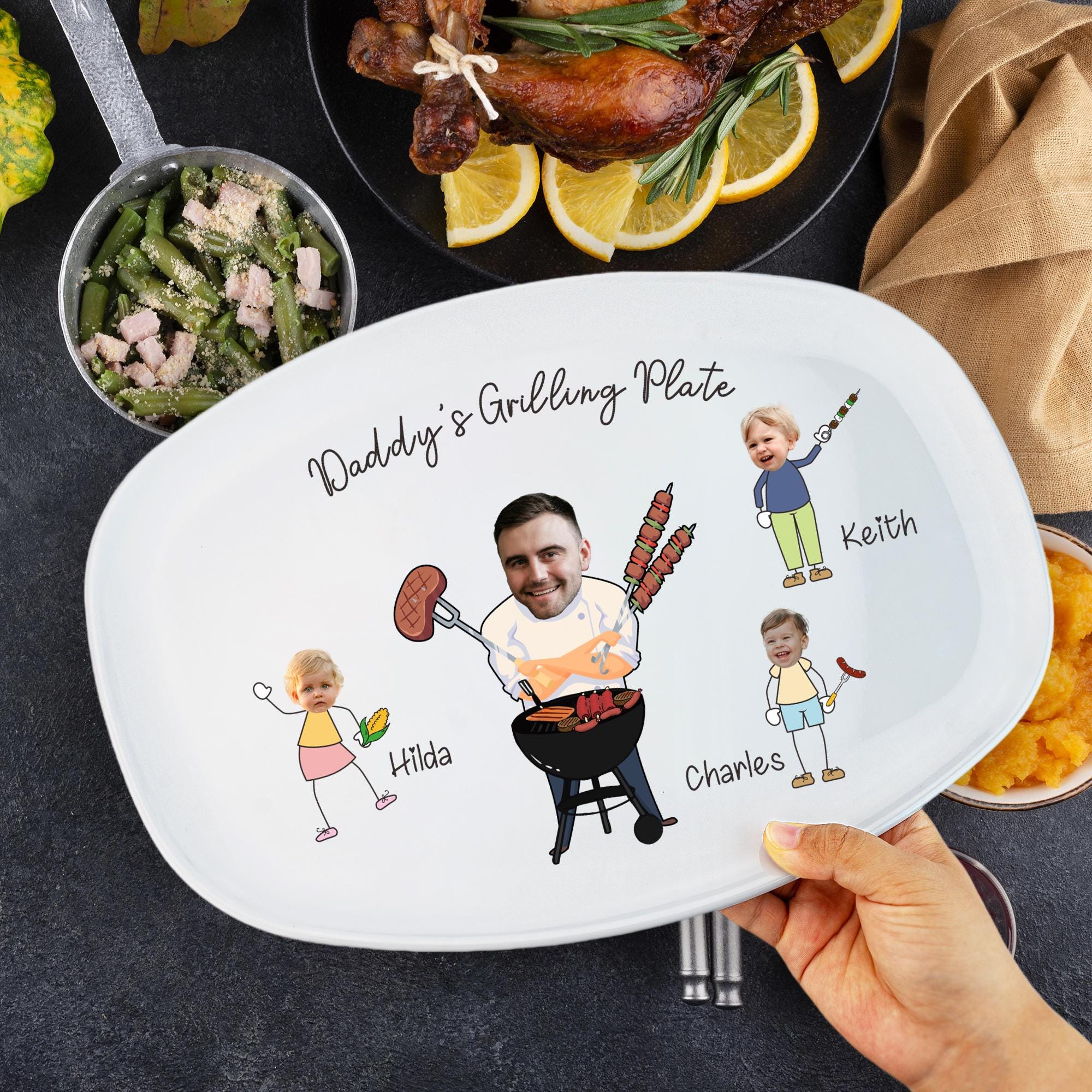 Funny Face Plate
