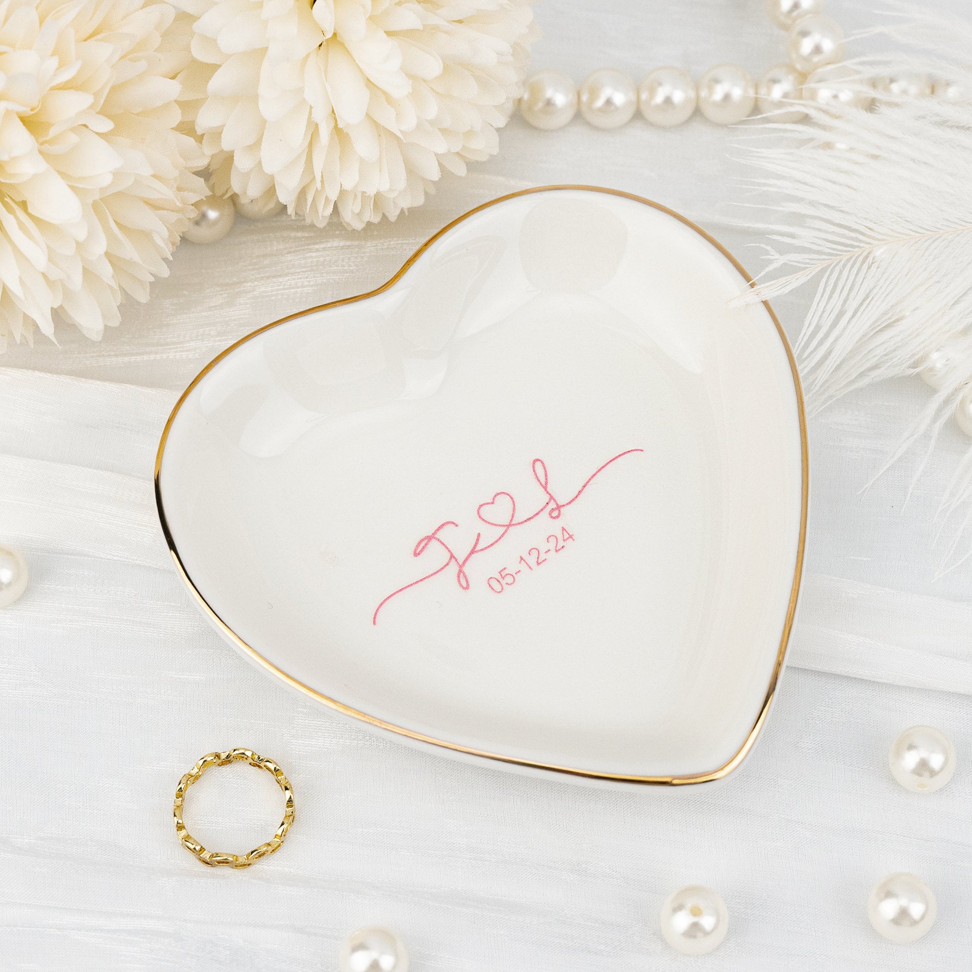 Personalized Wedding Jewelry Dish, Engagement Bridesmaid Proposal ...