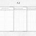 Editable Inventory Tracker | Printable Inventory Log, US Letter & A4 ...