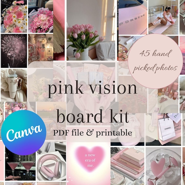 Vision Board Printables - Etsy