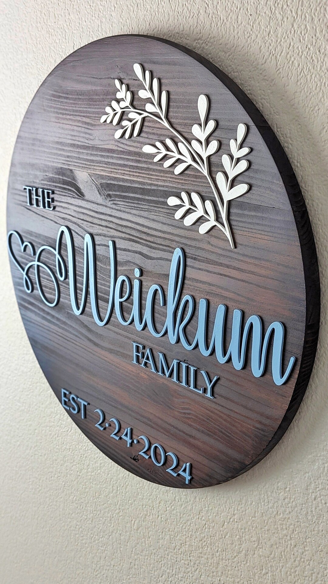 Custom Wood Wedding Sign Rustic Barn Style Wedding Sign Personalized ...