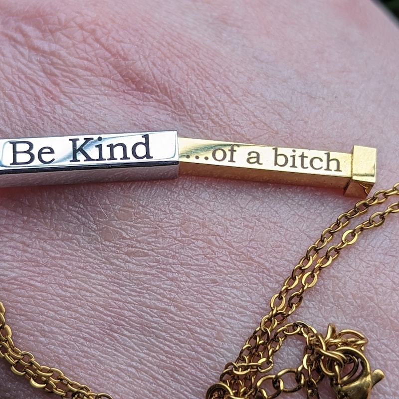 Secret Message Necklace - Etsy