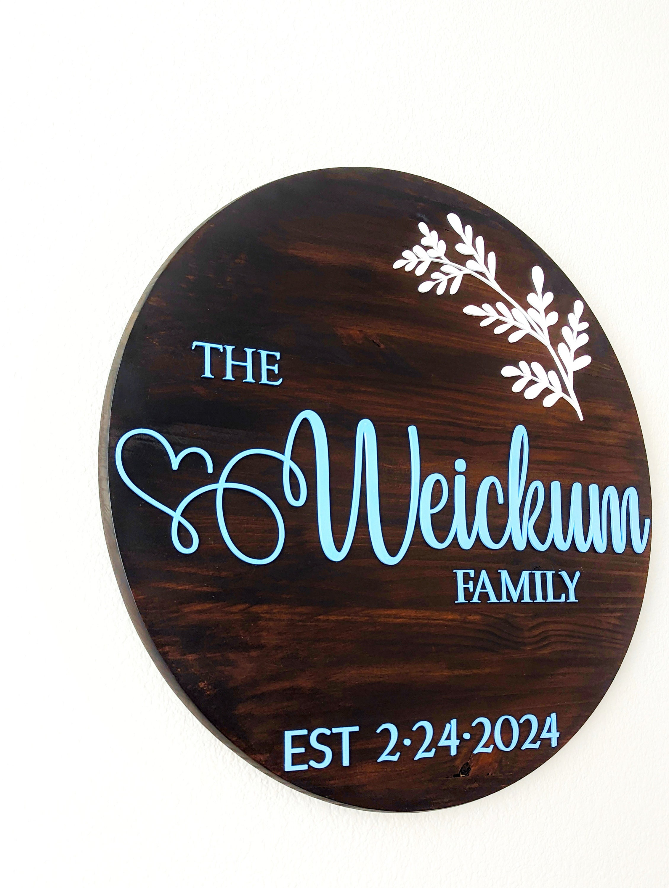Custom Wood Wedding Sign Rustic Barn Style Wedding Sign Personalized ...