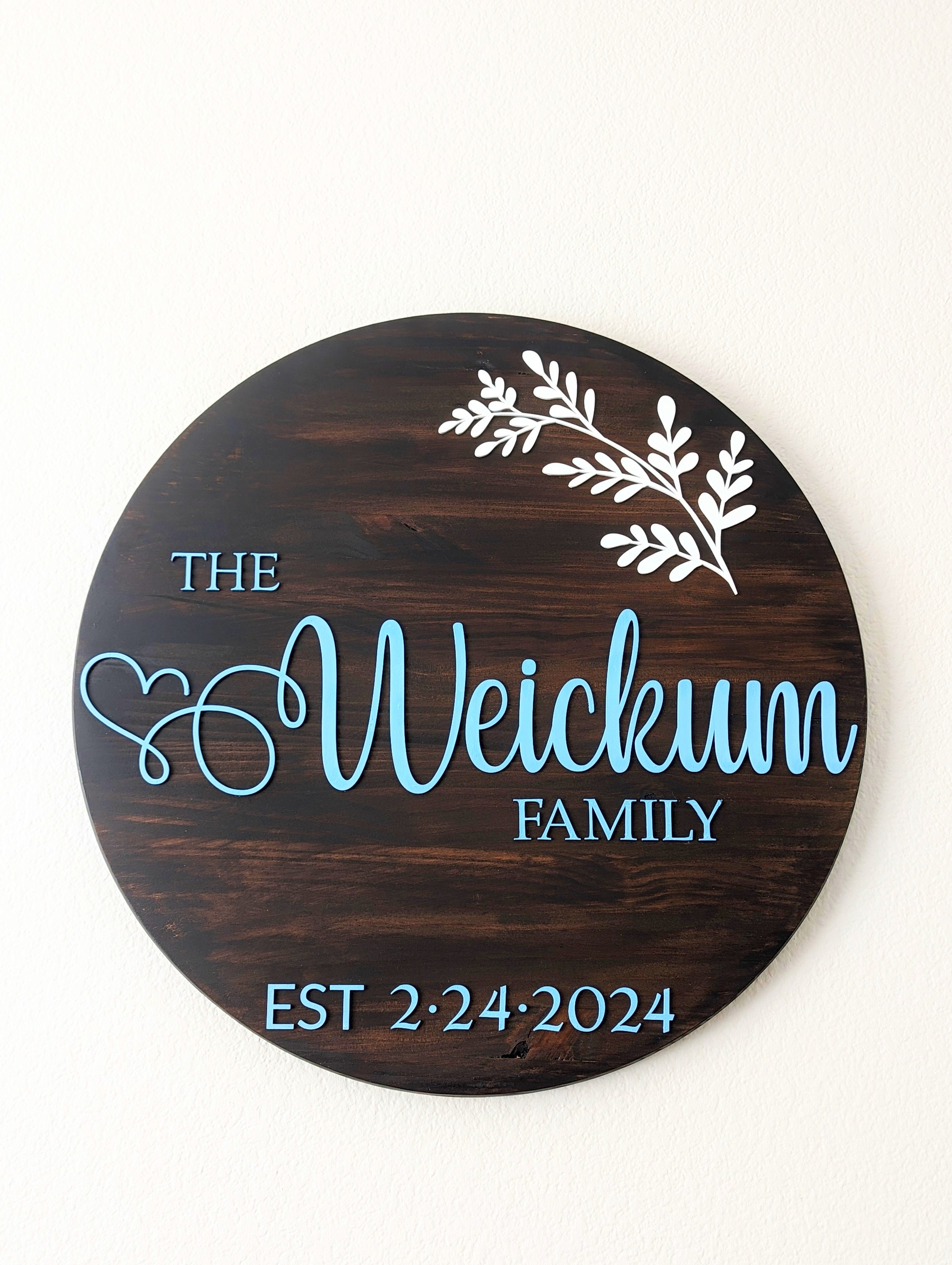 Custom Wood Wedding Sign Rustic Barn Style Wedding Sign Personalized ...