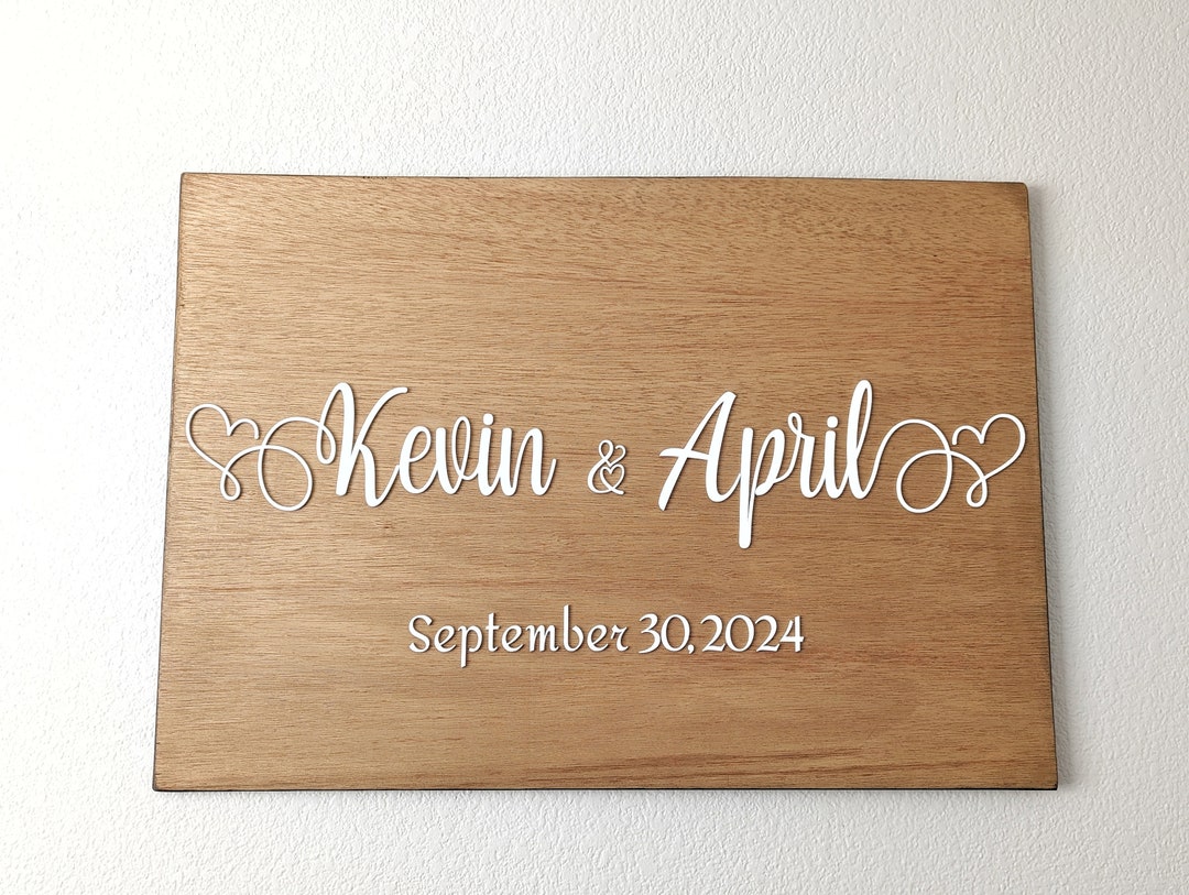 Custom Wedding Sign Name and Date Wedding Sign Barn House Wedding Sign ...