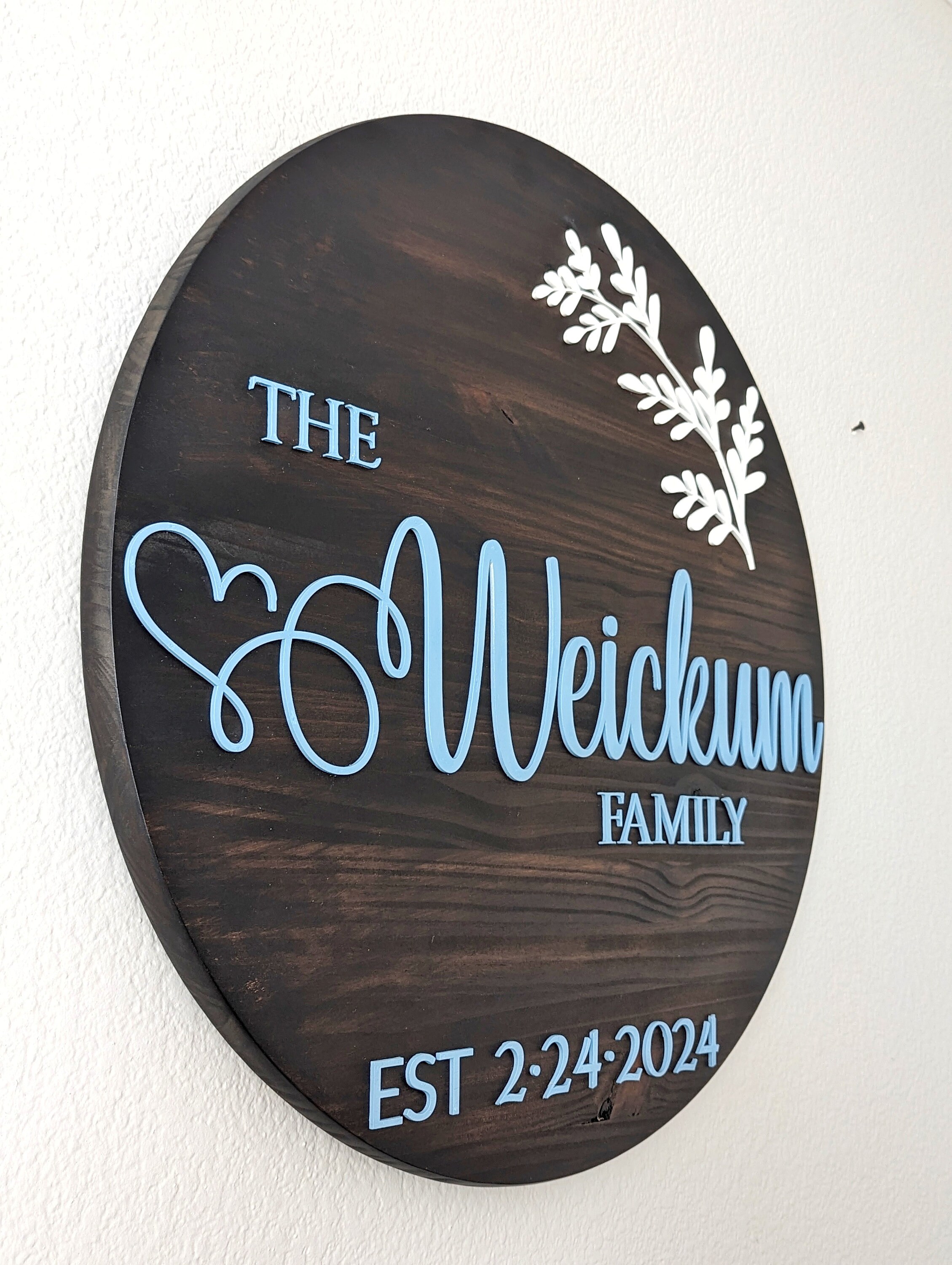 Custom Wood Wedding Sign Rustic Barn Style Wedding Sign Personalized ...