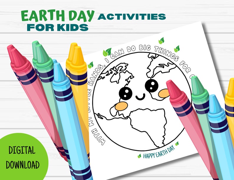 Earth Day Handprint, Handprint Art Earth Day Craft, Earth Day Activity ...