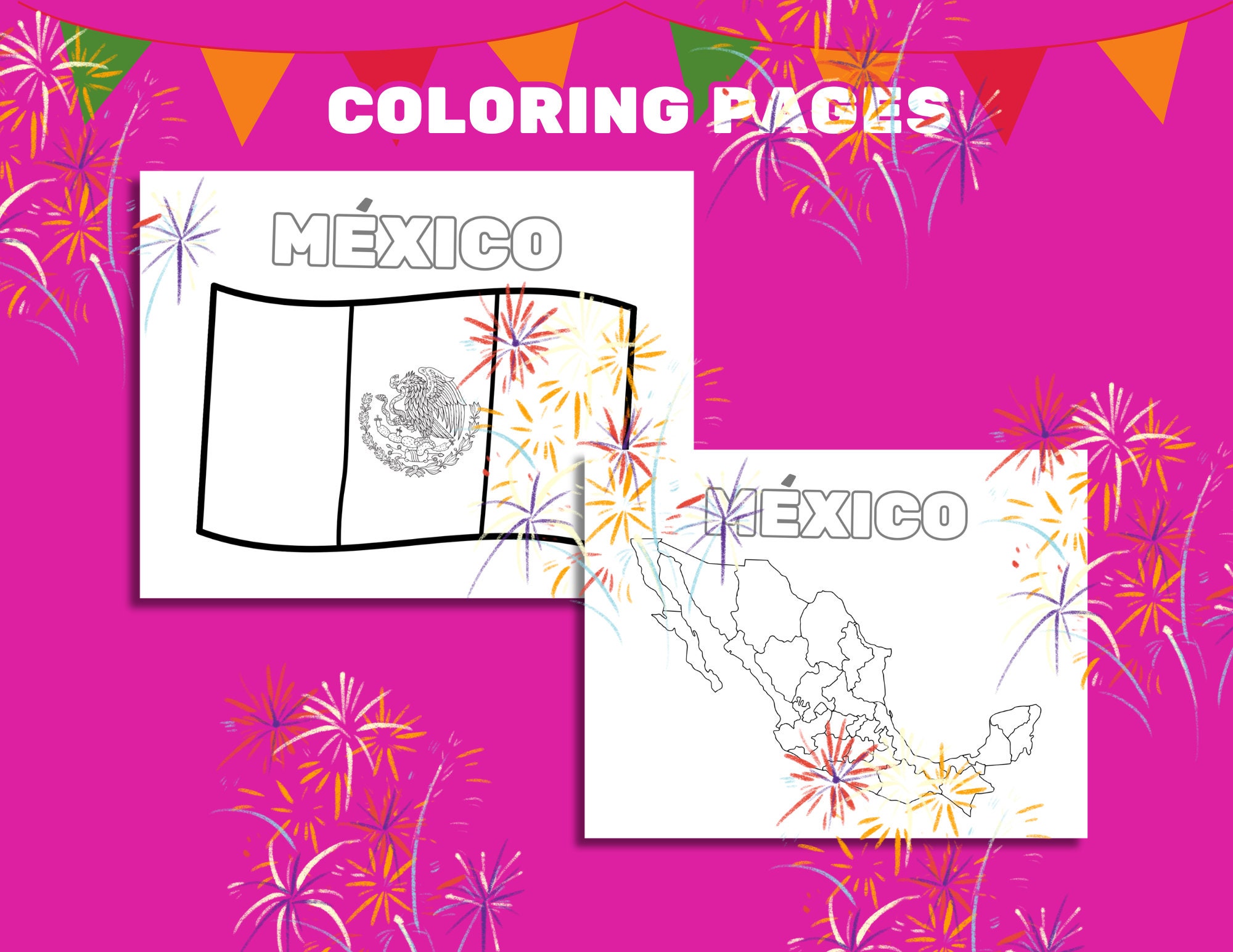 Cinco De Mayo Coloring Pages, Homeschool Cinco De Mayo Printable ...