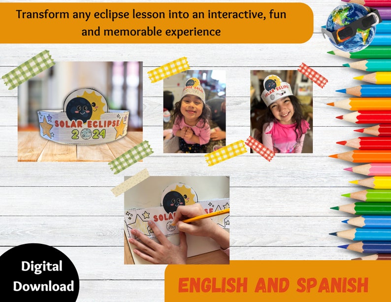Solar Eclipse Bible Lesson Bundle: Kids Activities & Devotionals ...