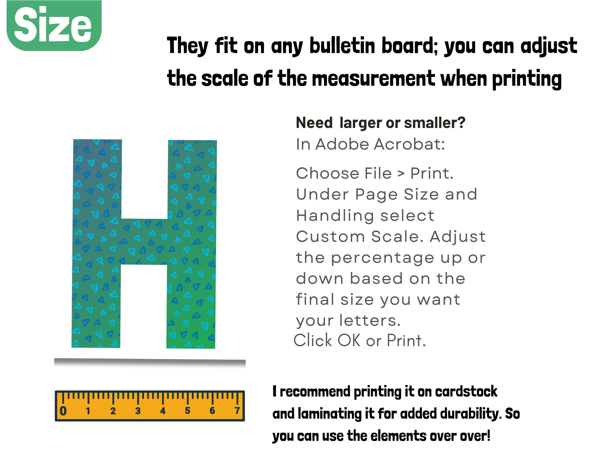 Earth Day Bulletin Board Letters, Printable Bulletin Board Letters ...