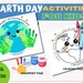Earth Day Handprint, Handprint Art Earth Day Craft, Earth Day Activity ...