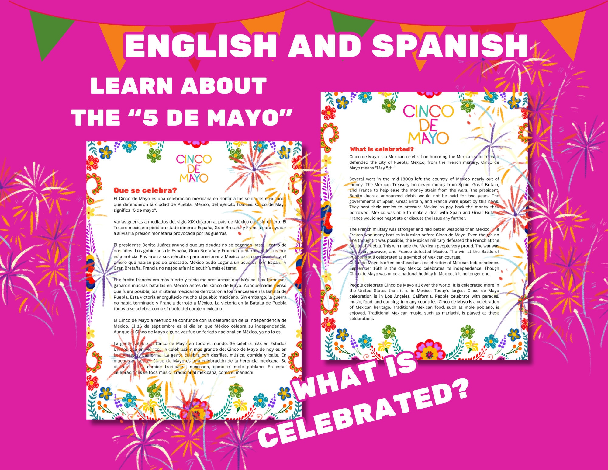 Cinco De Mayo Coloring Pages, Homeschool Cinco De Mayo Printable ...