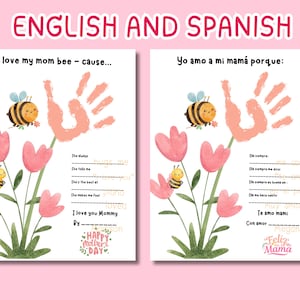 I Love My Mom | Keepsake | Mother's Day Printable, Teacher and Parent ...