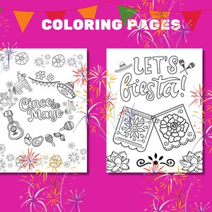 Cinco De Mayo Coloring Pages, Homeschool Cinco De Mayo Printable ...