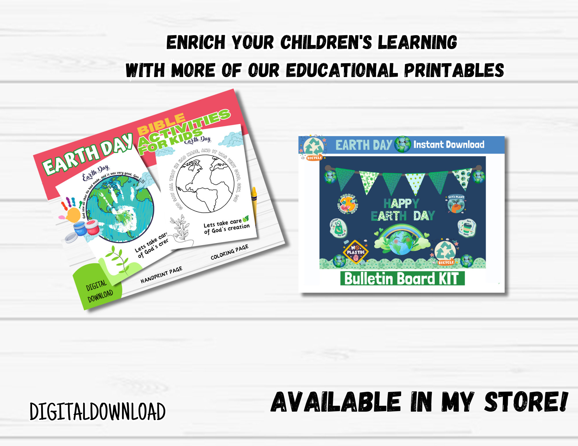 Earth Day Activity Pack: Coloring Pages, Paper Headband (digital ...