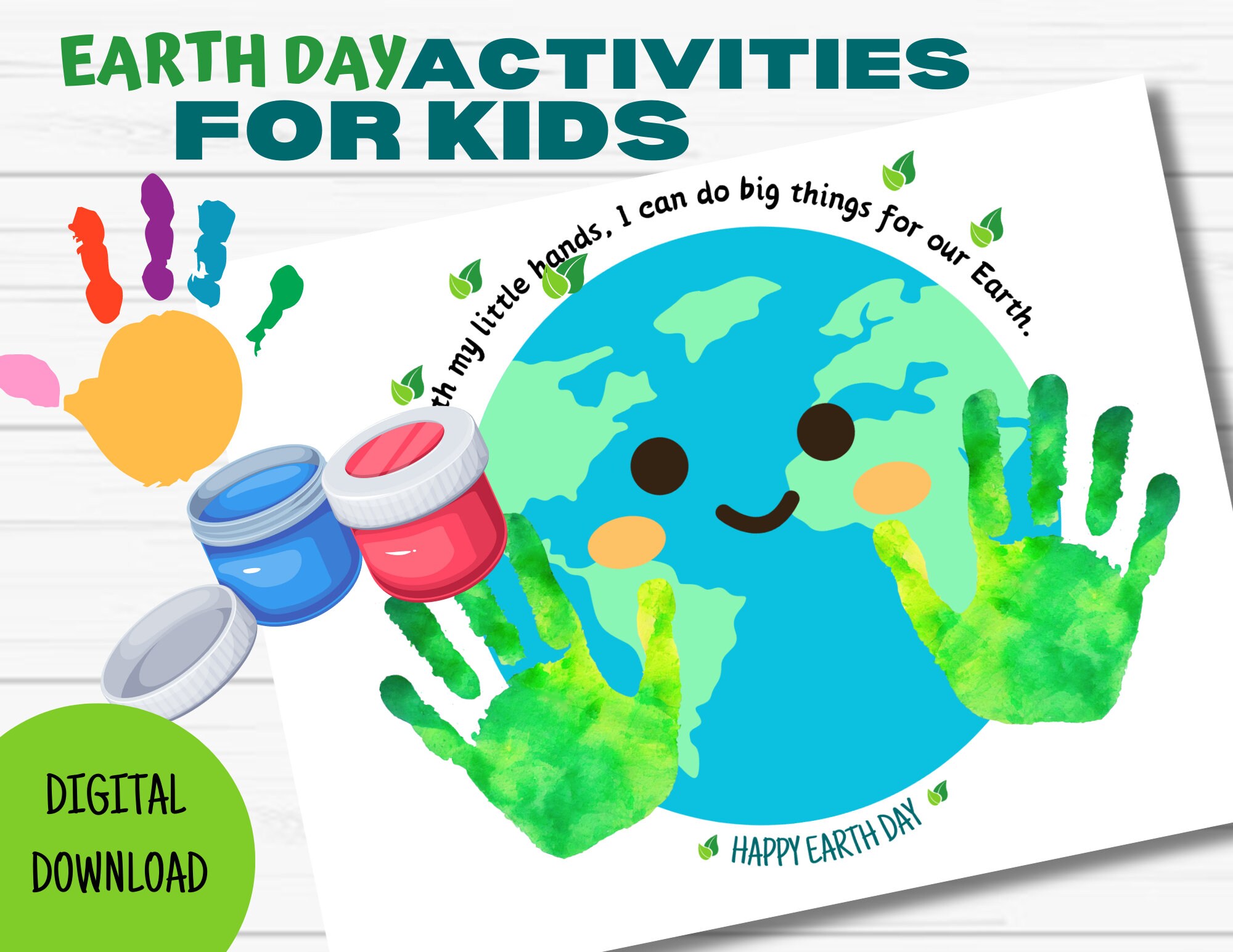 Earth Day Activity PACK, Coloring Pages, Earth Day Activities for Kids ...
