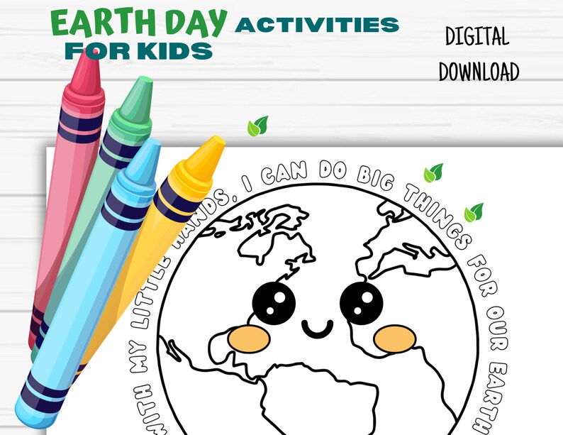 Earth Day Handprint, Handprint Art Earth Day Craft, Earth Day Activity ...