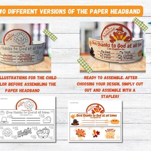 Christian Thanksgiving Headband, Craft Sunday School, Christian ...