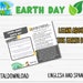 Earth Day Activity Pack: Coloring Pages, Paper Headband (digital ...