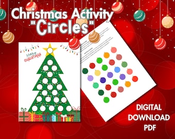 Christmas Tree Dot Marker Printable / Dot Marker Activities for ...
