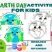 Earth Day Handprint, Handprint Art Earth Day Craft, Earth Day Activity ...
