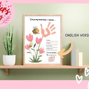 I Love My Mom | Keepsake | Mother's Day Printable, Teacher and Parent ...