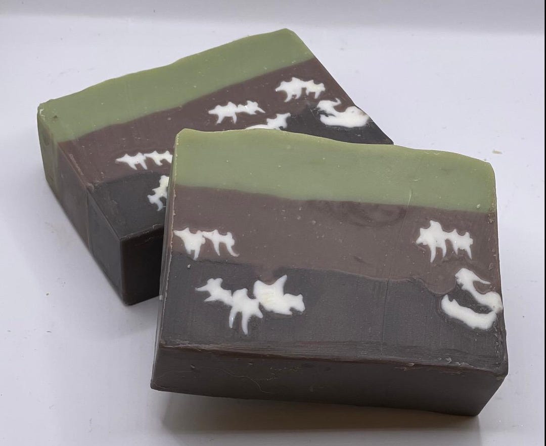 Dino Fossil Soap - Etsy