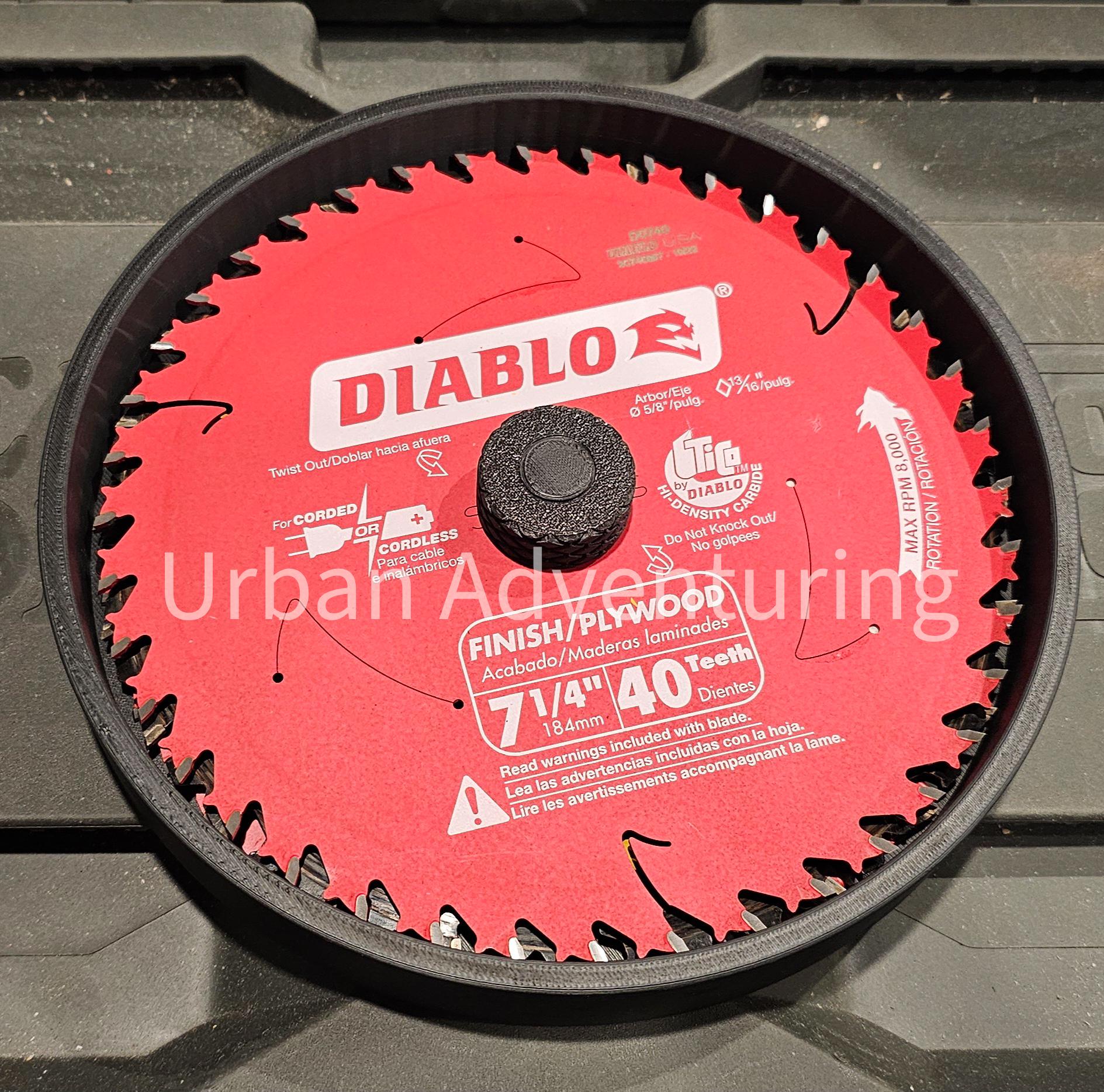 7-1/4in 7.25in Circular Saw Blade Case - Etsy