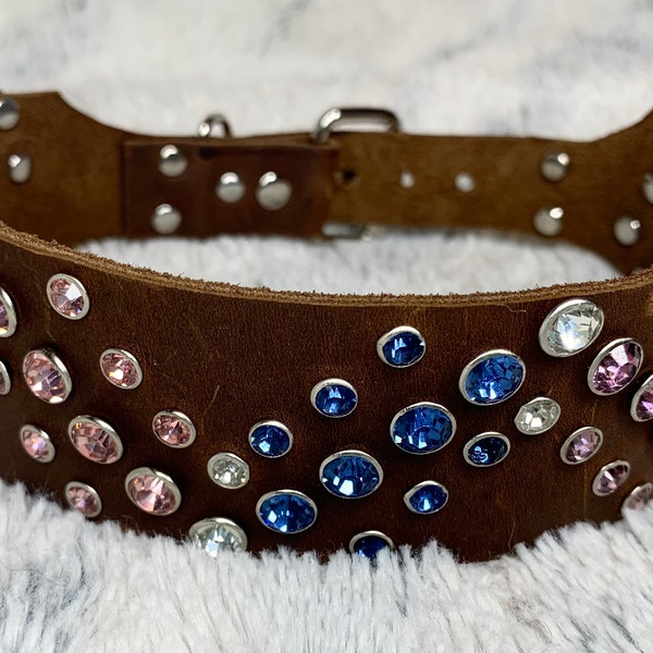 Crystal Dog Collar - Etsy