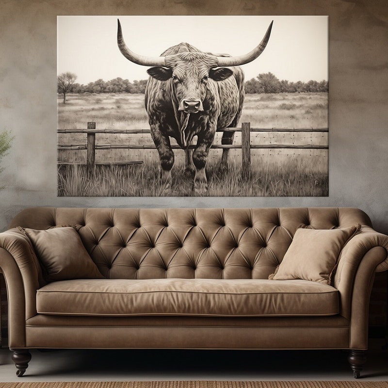 Texas Longhorn Decor - Etsy