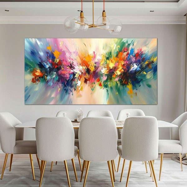 Abstract Canvas Wall Art - Etsy