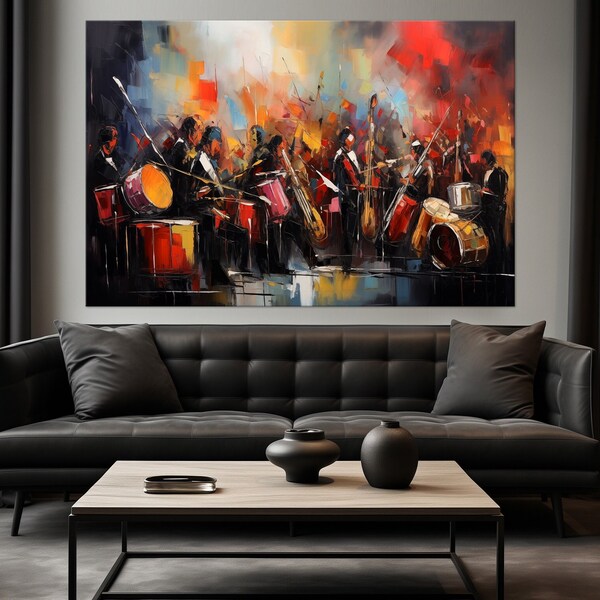 Abstract Music Art - Etsy