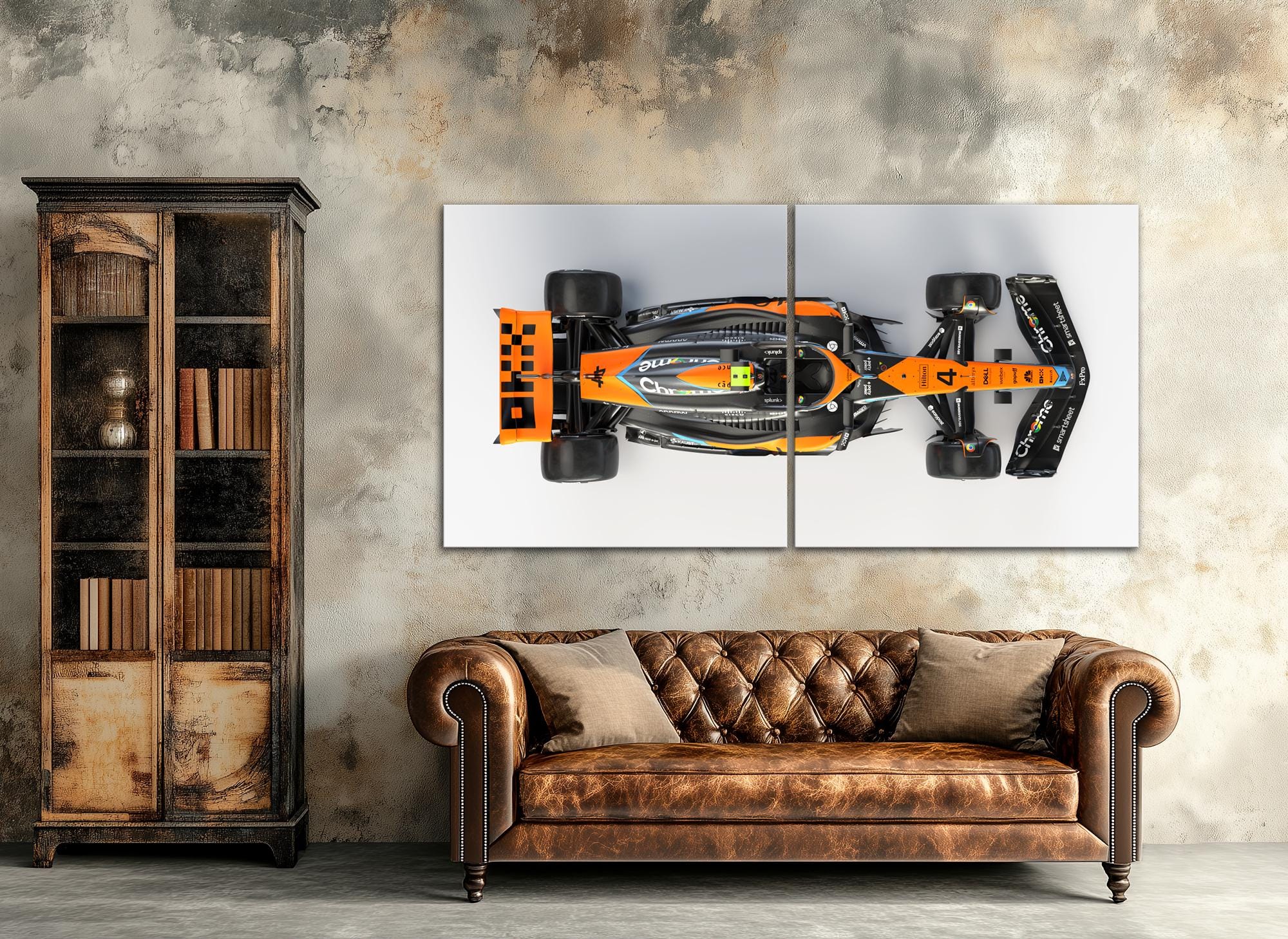 Trendy Racing Car F1 2025 Canvas Wall Art Formula 1 Decor Formula One ...