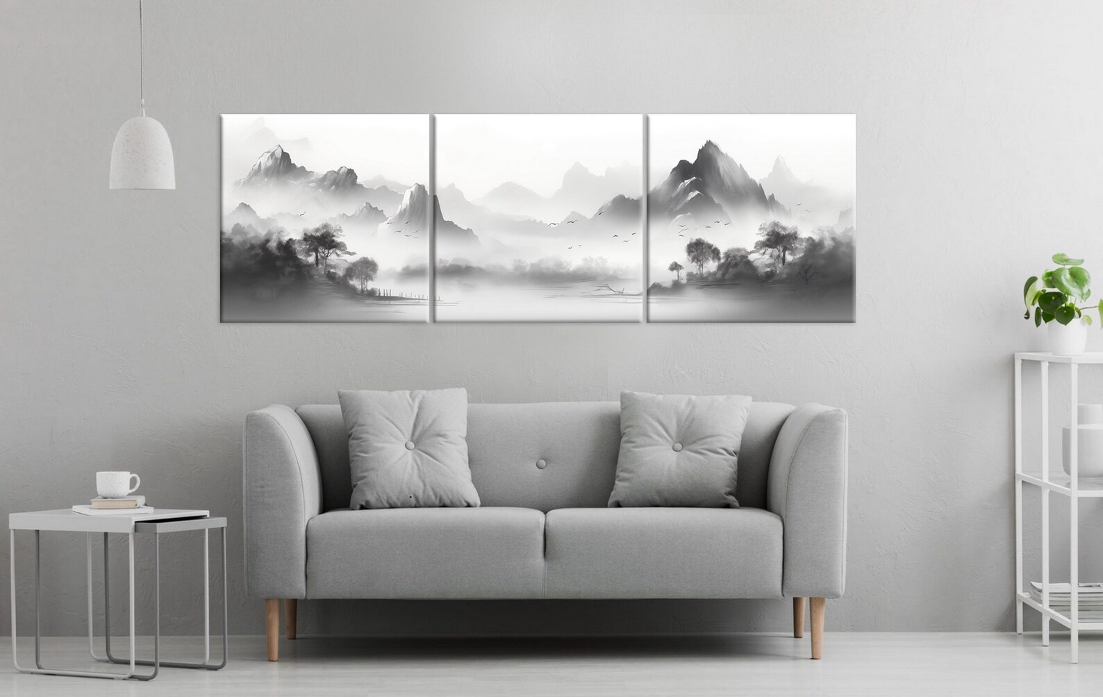 Japanese Canvas Wall Art Landscape Painting Decor Japanese Canvas ...