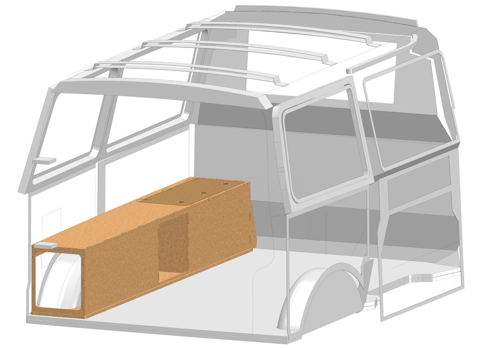 VW T4 Camping Expansion, CAD Data Step, Dxf, Dwg - Etsy UK
